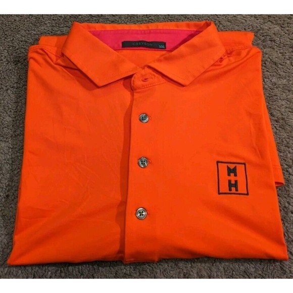Greyson | Shirts | Rare Mens Greyson Morgan Hoffman Orange Wolf Logo ...